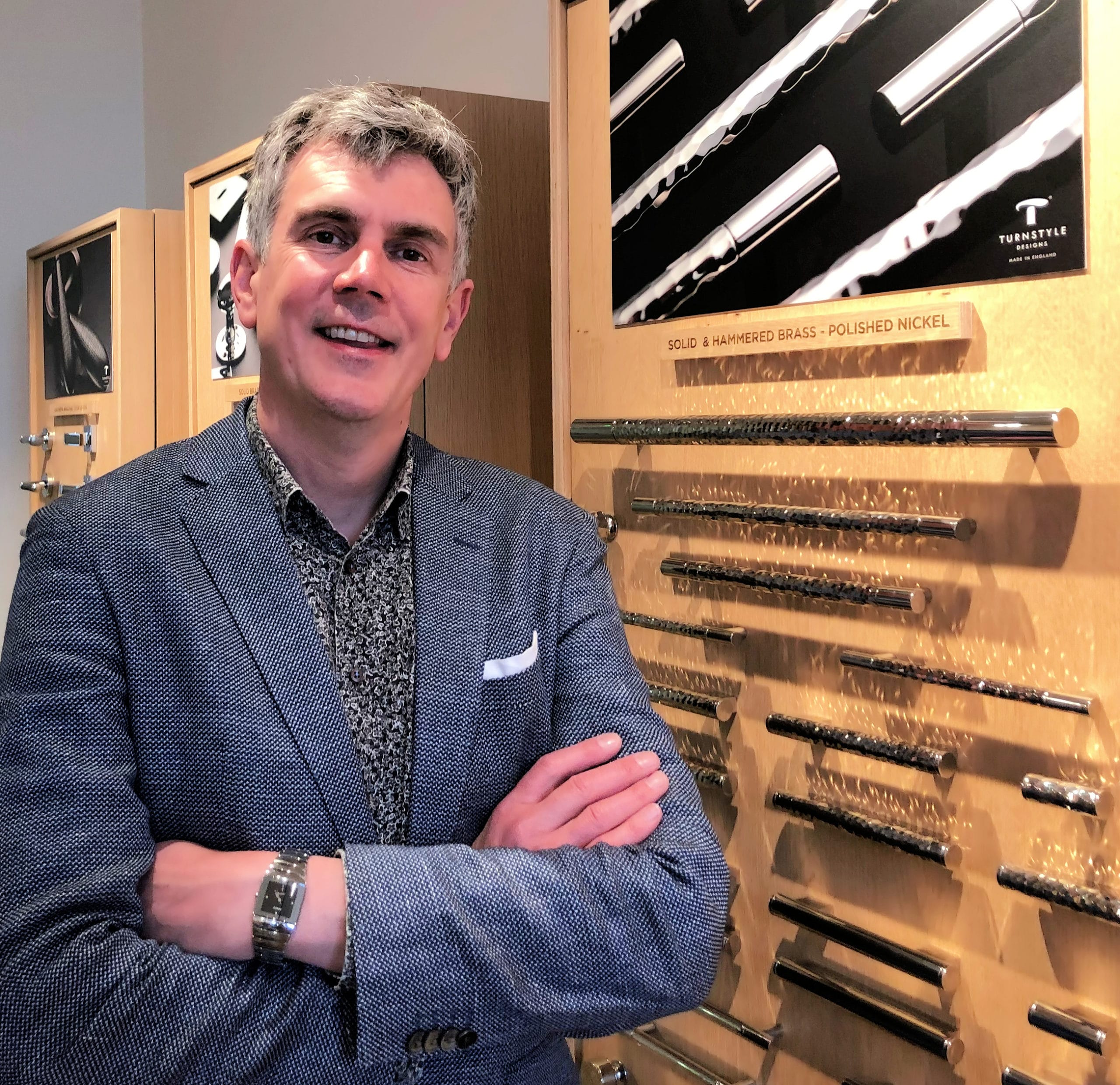 HANDLES AND HINGES AT CHELSEA HARBOUR DESIGN WEEK - Searle and Taylor